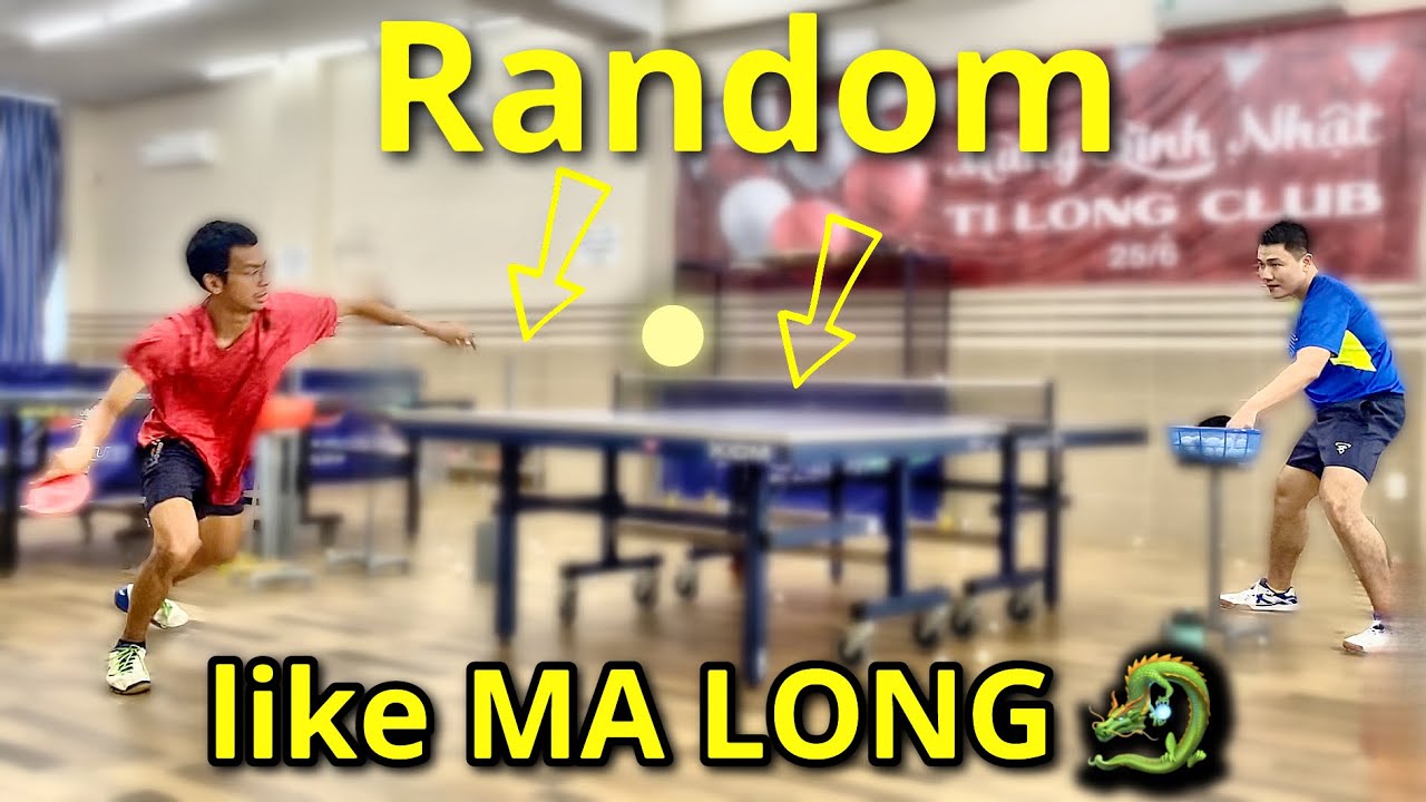 How to move to do Forehand Topspin random all over the table like Ma ...