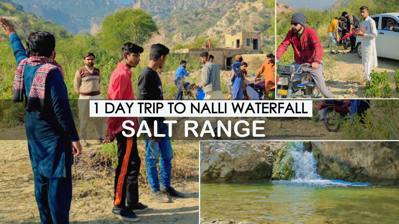 Nali Waterfall Pakistan District Khushab Most Beautiful Waterfall in ...