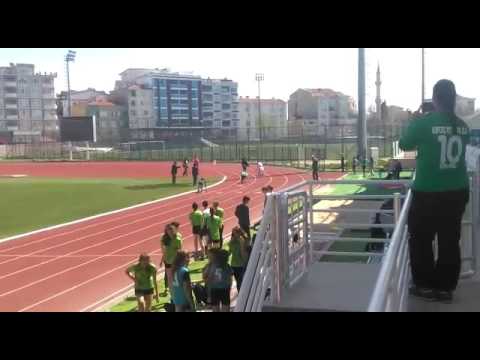 2016 Yıldız Erkek 4×100 bayrak yarışı (Kırklareli)