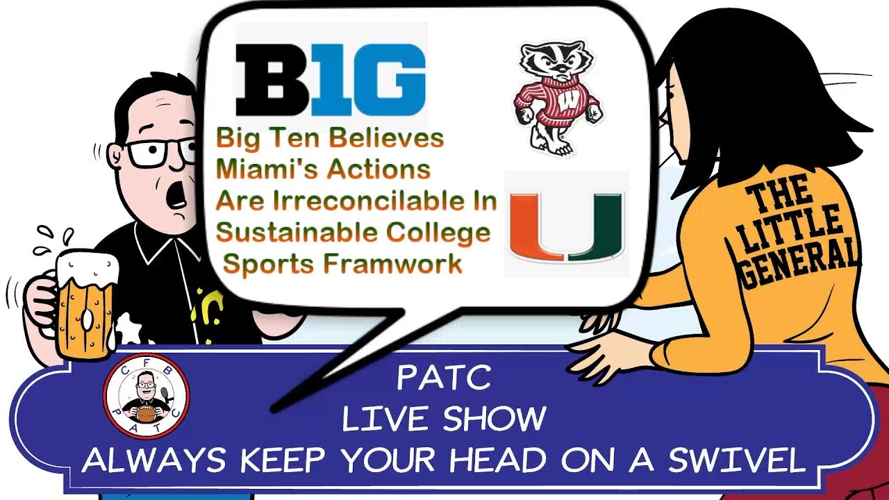 Big Ten Goes After Miami Hard! Accusing Miami Of Actions That Are ...
