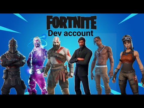 How to get a dev account in fortnite - YouTube