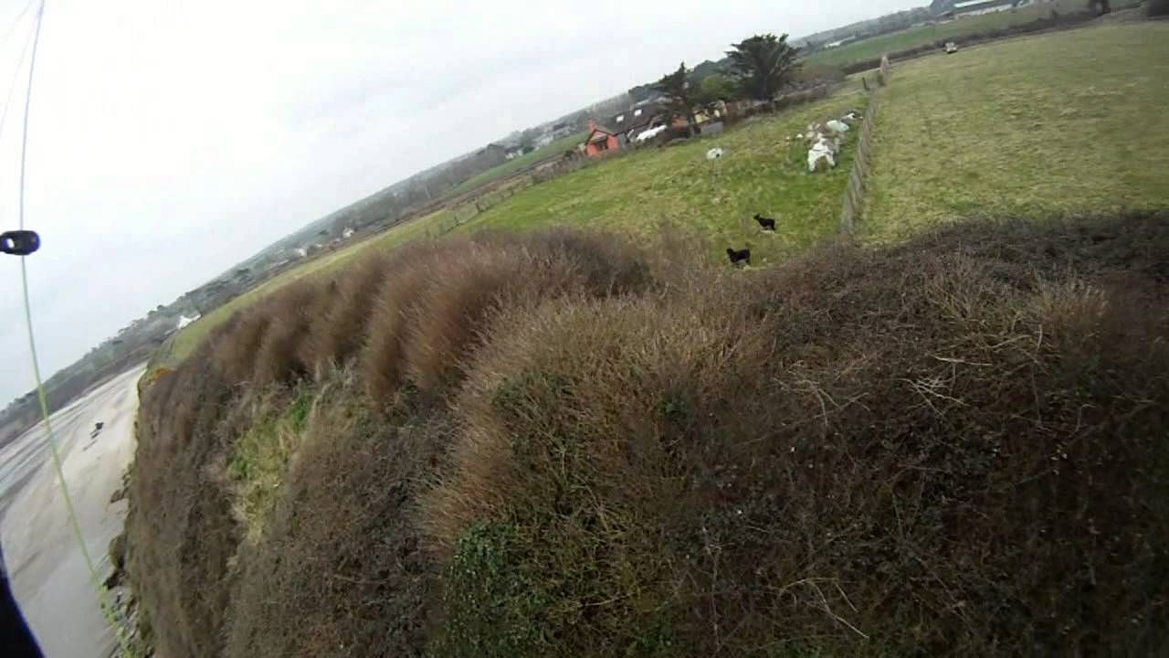 Soaring on Gormanston Beach Cliff 16 03 2015 - YouTube