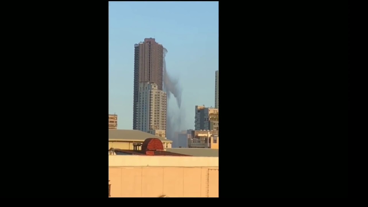lindol earthquake in manila intensity 4 - YouTube