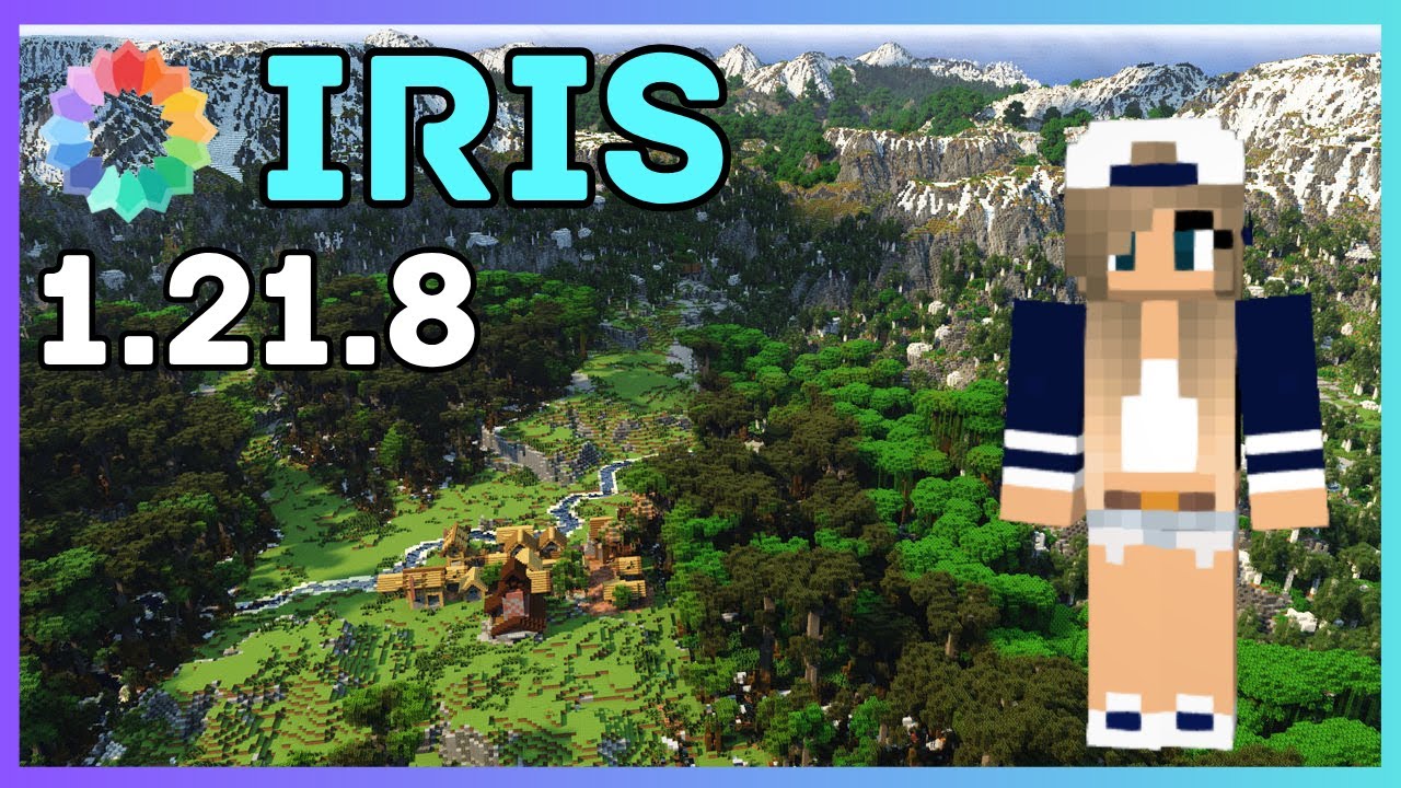 How To Download & Install Iris In Minecraft 1.21.8 - YouTube