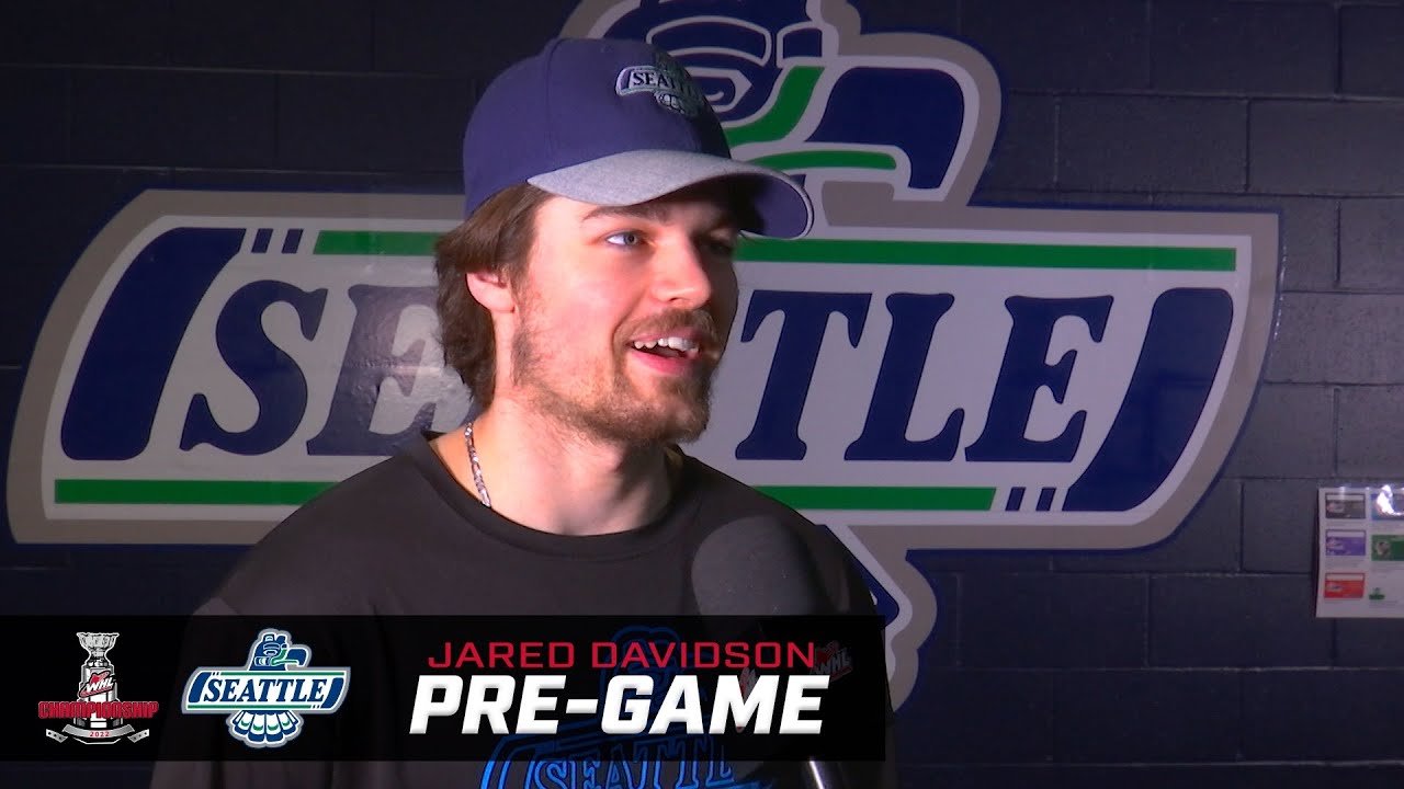 2022 WHL Championship Pre-Game Interview - Jared Davidson - YouTube