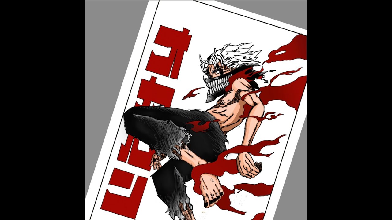 coloring Okarun DanDaDan - relaxing timelapse - full video - YouTube