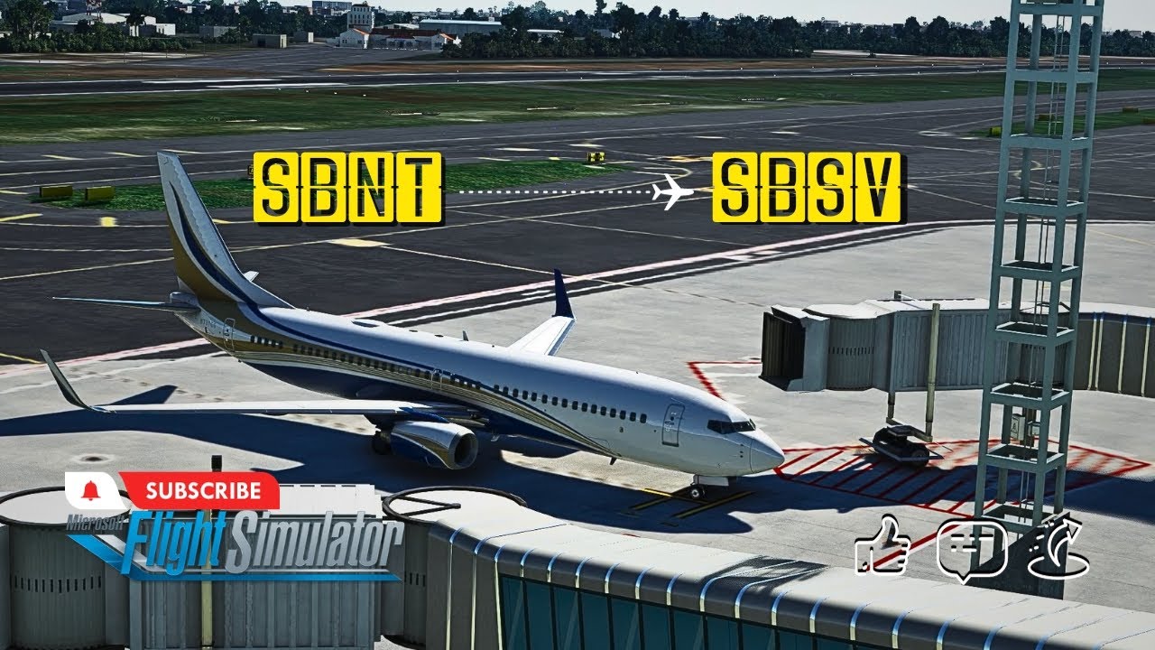 MFS2020 VOO DE NATAL SBNT/SALVADOR SBSV B7373-800 PRIVADO # ...