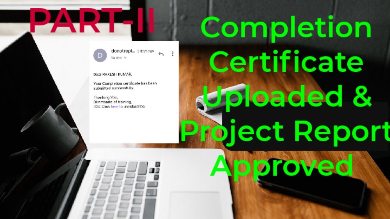 @updatedcs Project Report Approved #UploadCompletion Certificate - YouTube
