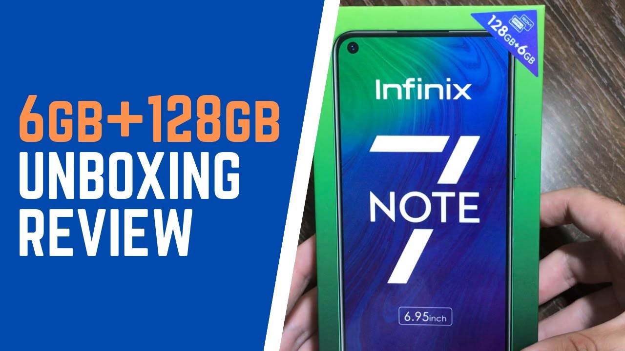 Infinix note 7 unboxing and review - YouTube