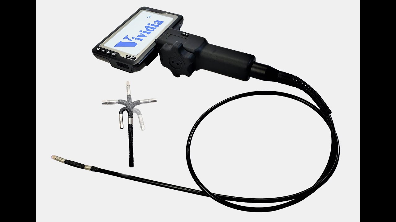How to connect Vividia VA-450 videoscope to an Android phone through wifi and free app "Allscope ...