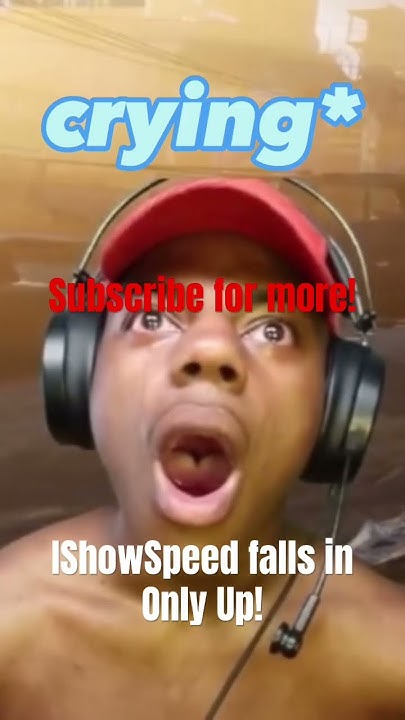 IShowSpeed FALLS in Only Up! #shorts #onlyup #funny - YouTube