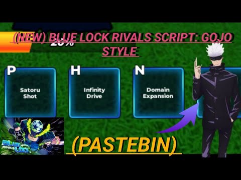 (NEW) Blue Lock Rivals Script | Gojo Style Domain Expansion & Strong ...