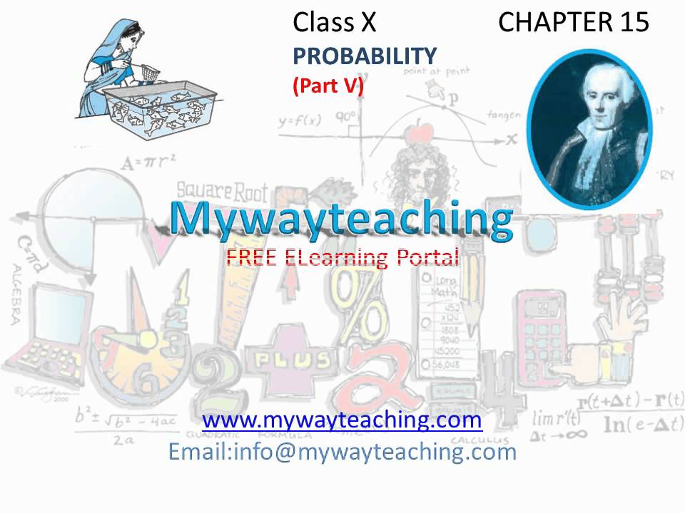 Math Class 10 Chapter 15 Part V|Probability| Probability for class 10 ...