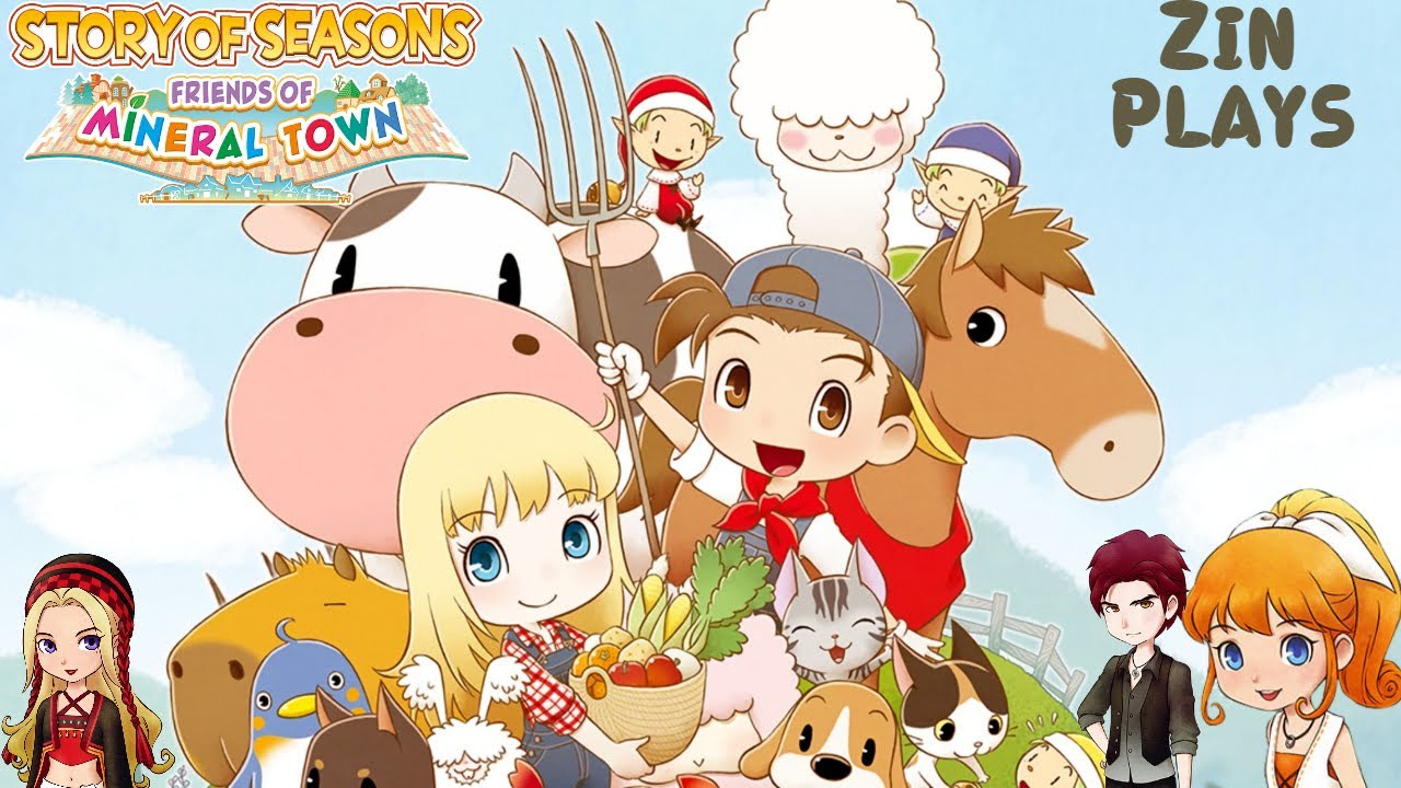 Zin Plays Story Of Seasons Friends Of Mineral Town Part 2 Totally Not ...
