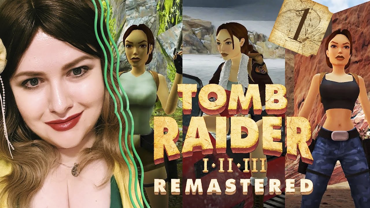 TOMB RAIDER 1-3 REMASTERED Прохождение Русская озвучка 🟡 ТОМБ РАЙДЕР ...
