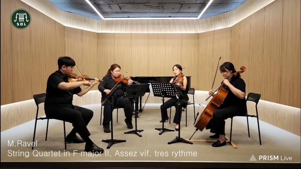 솔vn 연주회 24' [Ensemble] 🎻 M.Ravel String Quartet in F major II. Assez vif. tres rythme - YouTube