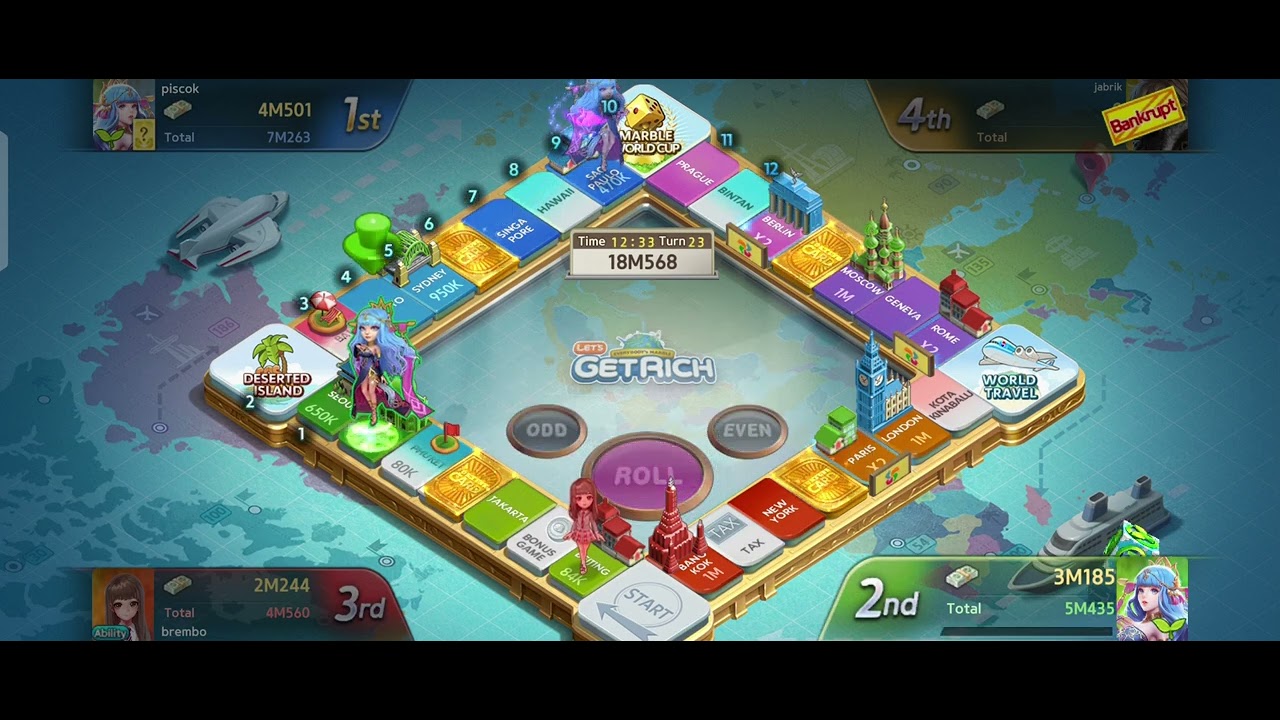 Game for Fun line Get rich 2708 #6 - YouTube