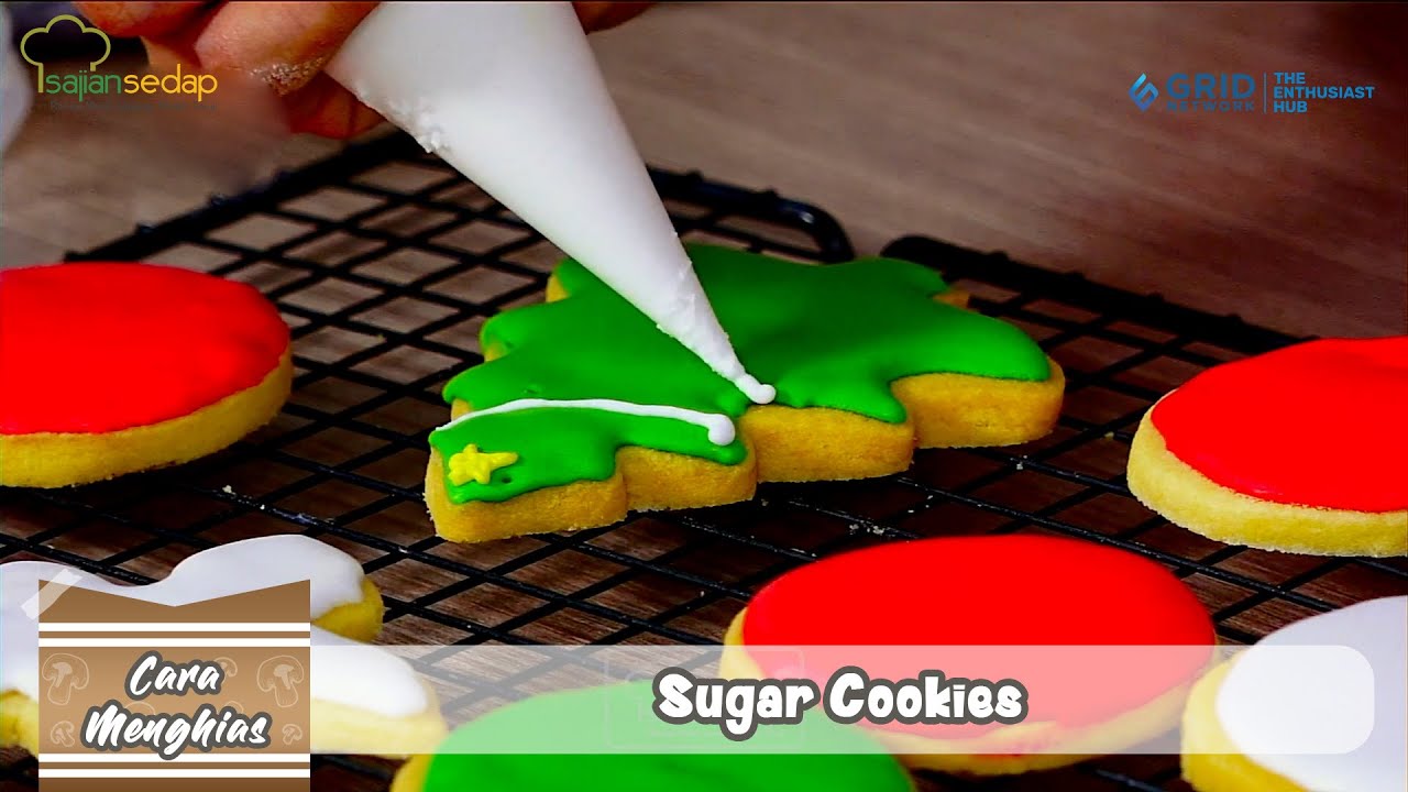 CARA MENGHIAS SUGAR COOKIES YANG SUPER UNYU, SEMUDAH INI CARANYA! - YouTube