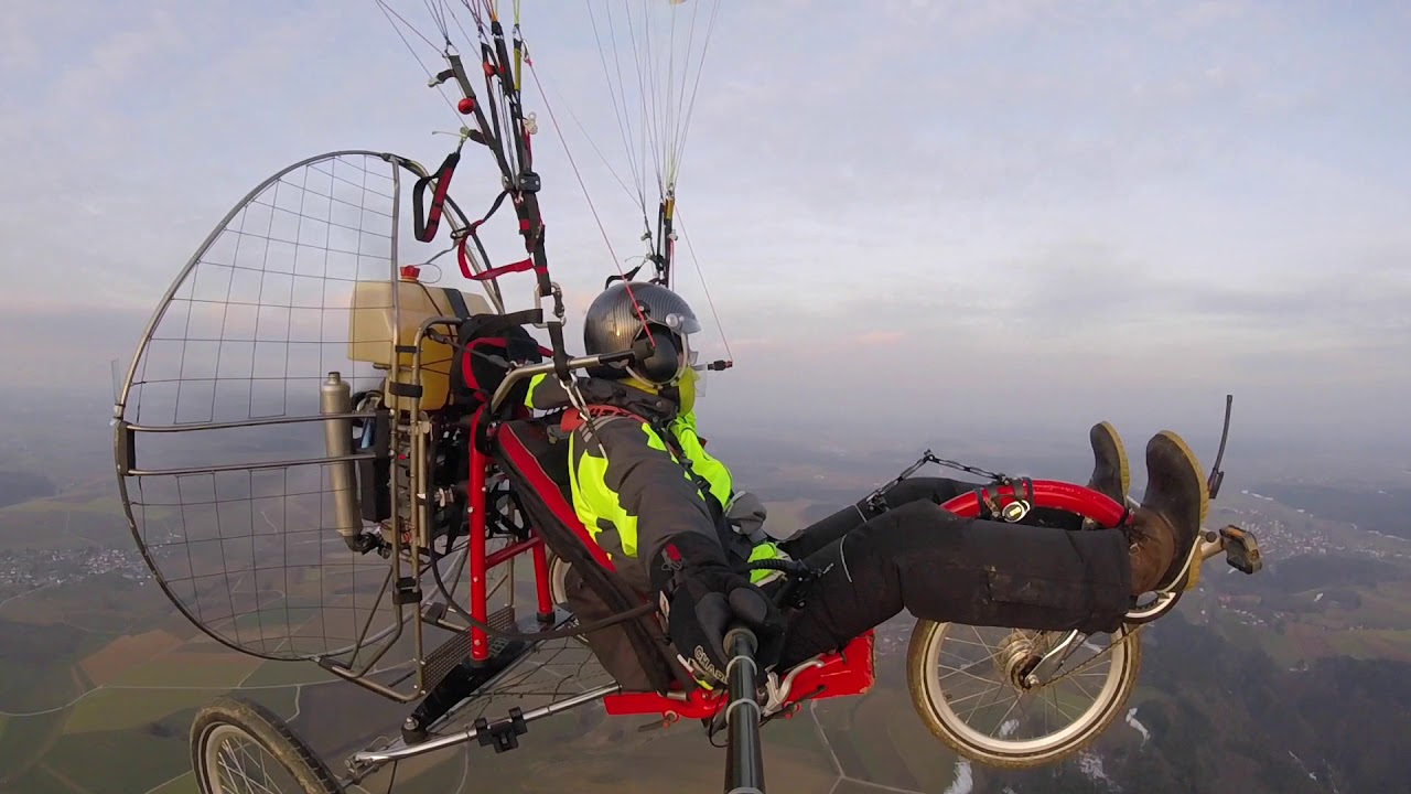 Feierabendflug mit dem Flyke - YouTube