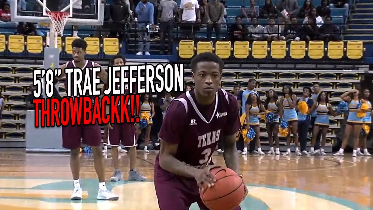 5'8'' Trae Jefferson was SHIFTIN'! THROWBACK Career-High 36 PTs ...
