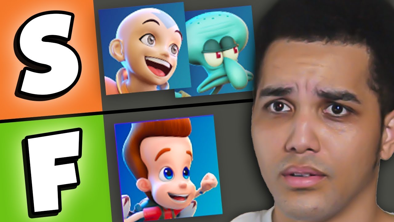 NICK ALL-STAR BRAWL 2 DAY 1 TIER LIST - YouTube