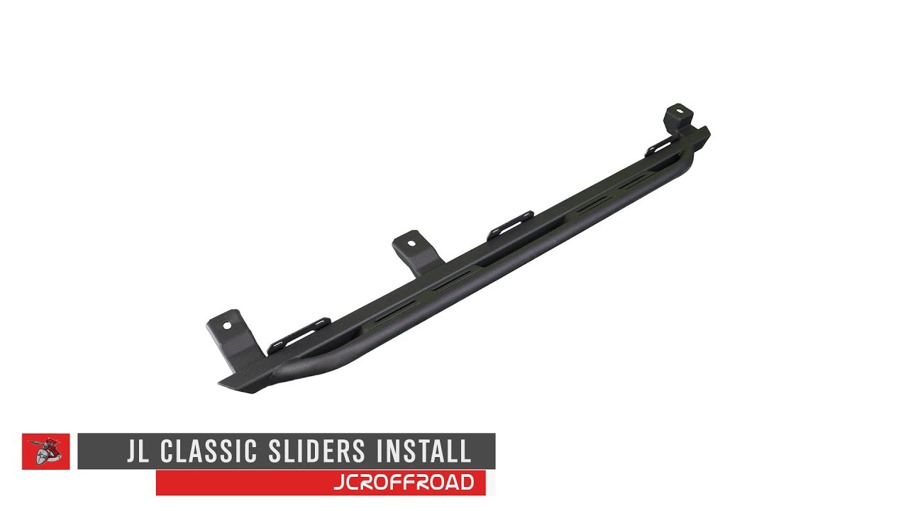 JcrOffroad - JL Classic Slider Installation - YouTube