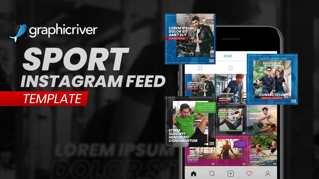 Graphicriver - Sport Instagram Feed - YouTube