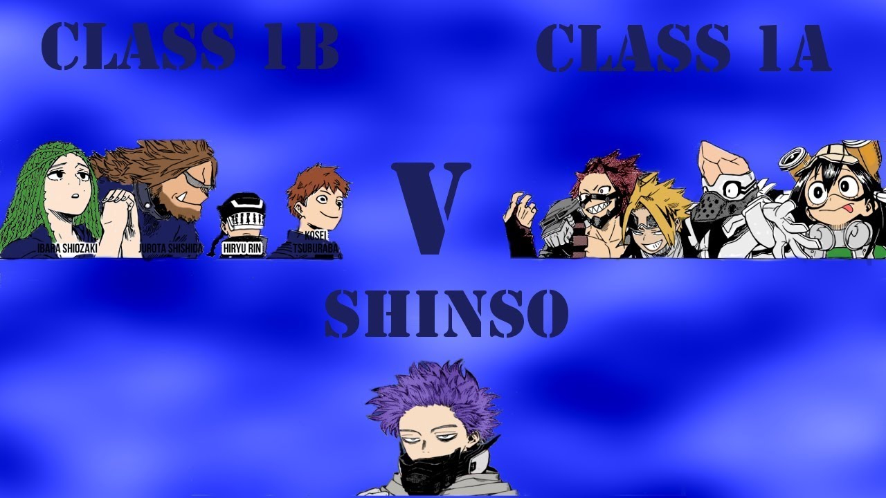 Chapter 195: Class 1A V Class 1B V Shinso - YouTube