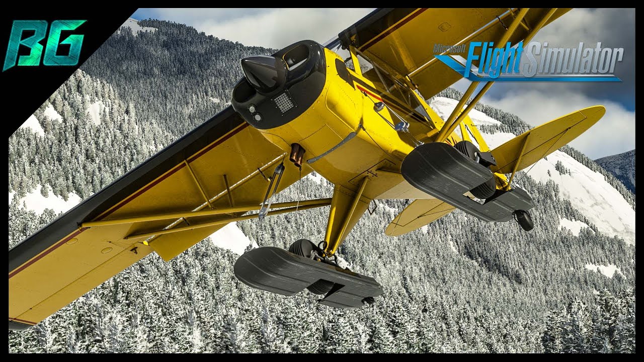 Snow Ski Trip | Aviat Husky | MSFS (Ultra Settings) - YouTube