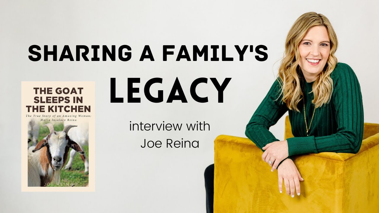 An interview with Joe Reina, author of The Goat Sleeps in the Kitchen ...