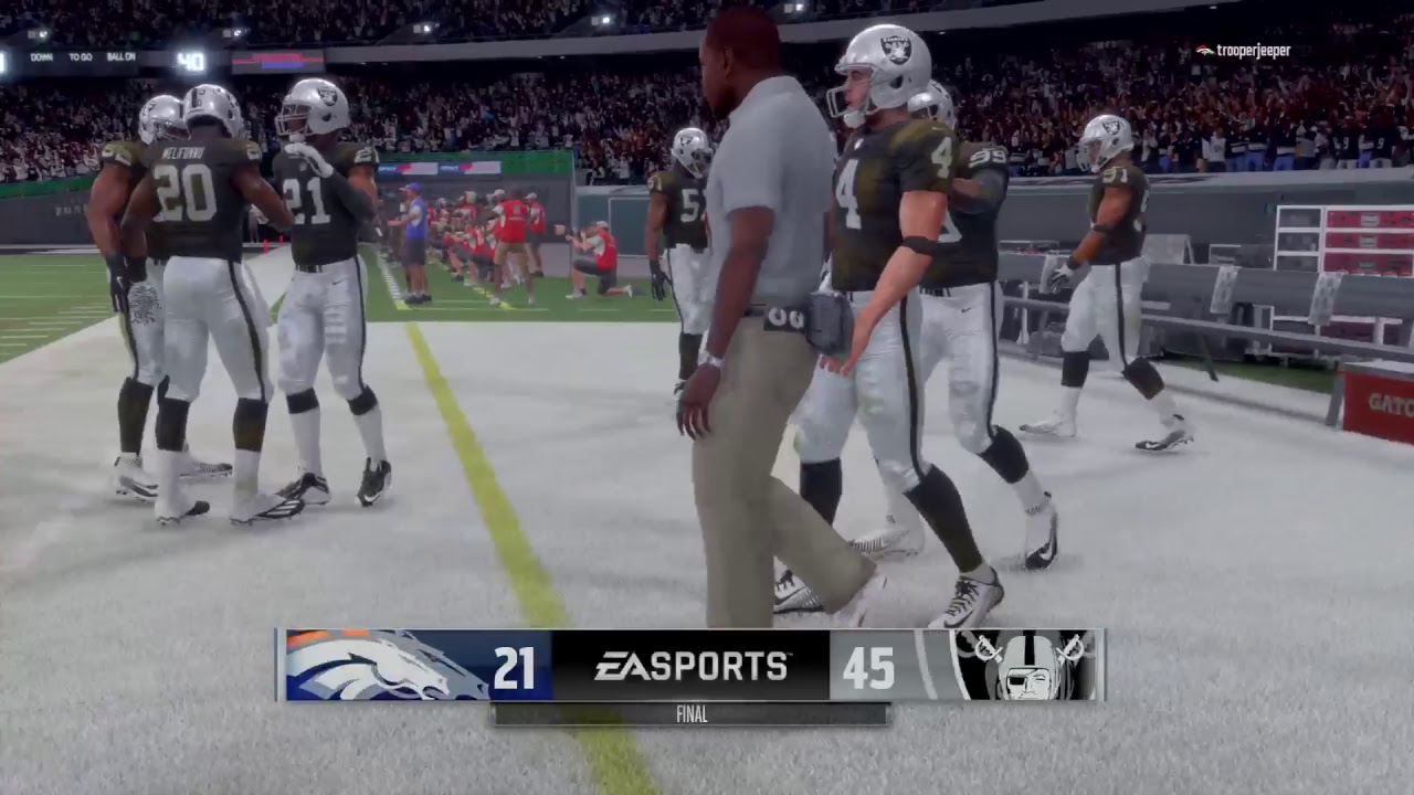 ASL Week 1 Broncos vs Raiders (M18) yr2 - YouTube