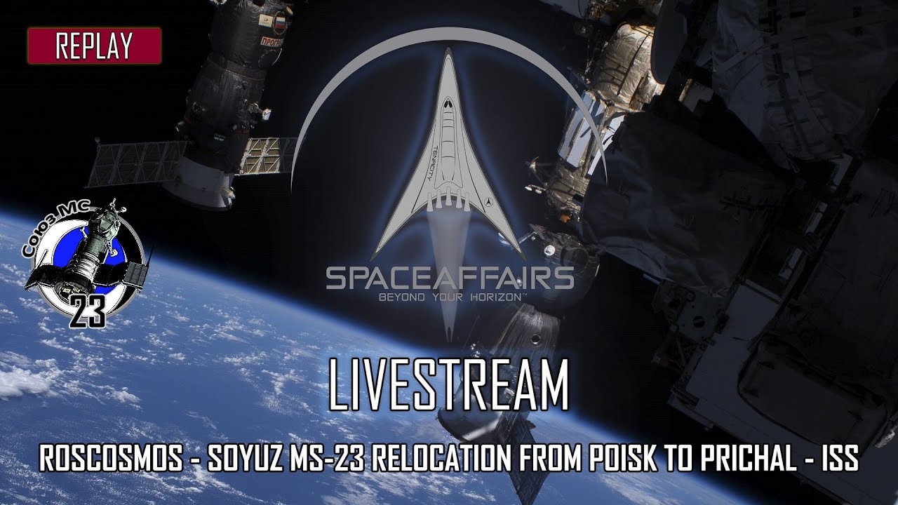 Roscosmos - Soyuz MS-23 Relocation from the Poisk to Prichal module ISS - April 6, 2023 - YouTube
