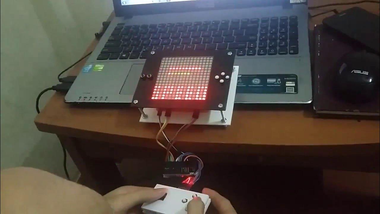 Flappy Bird and Snake game on Led matrix 16x16 - Arduino nano - YouTube