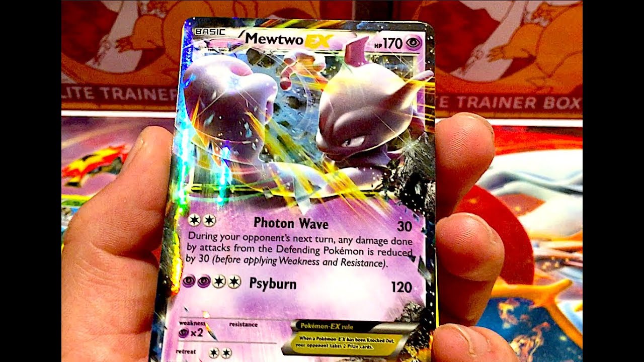 Mewtwo X collection | Unboxing - YouTube
