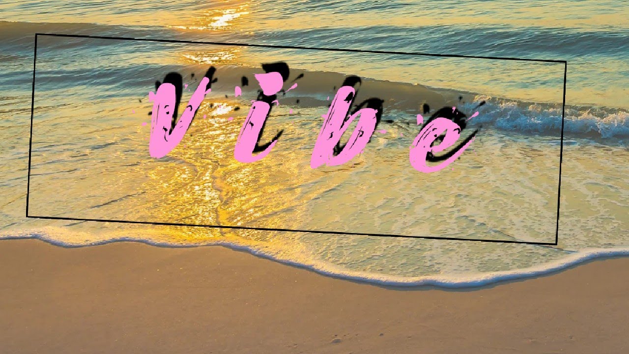 Vibing on the beach- official music video - YouTube