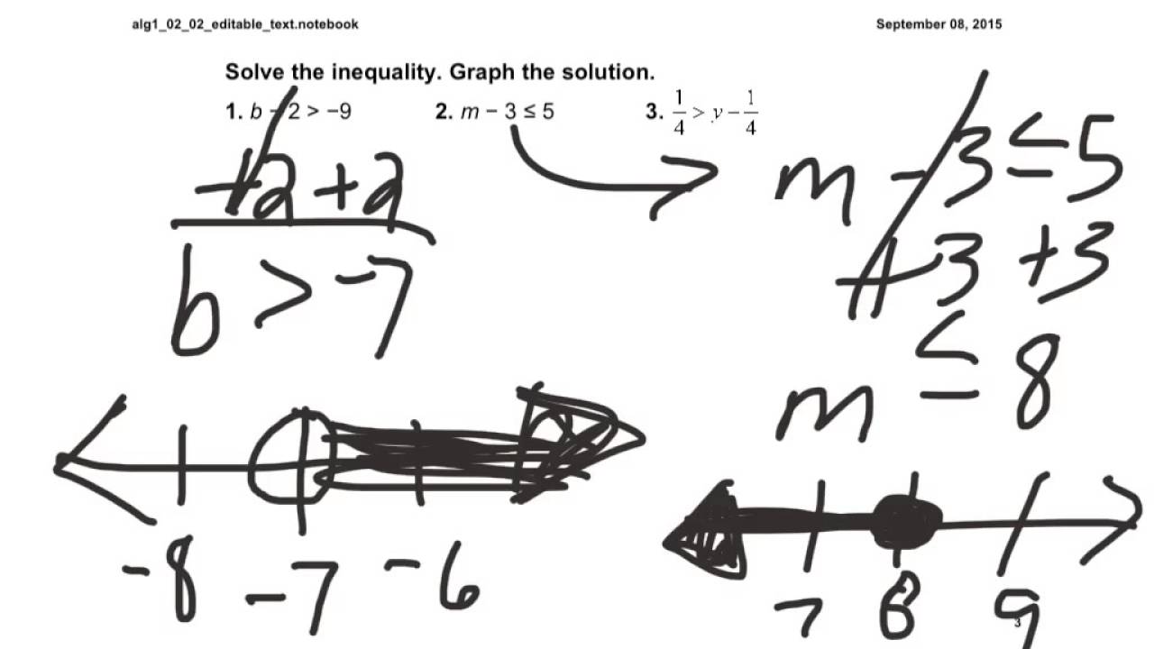 Lesson 2 2 Addition Property Of Inequality YouTube Lesson 2 2 Addition Property Of Inequality YouTube