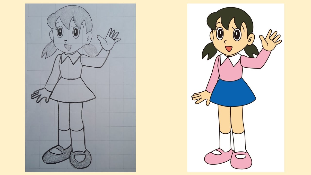 How to draw Suka step by step | Vẽ Suka ĐƠN GIẢN #forbeginners # ...