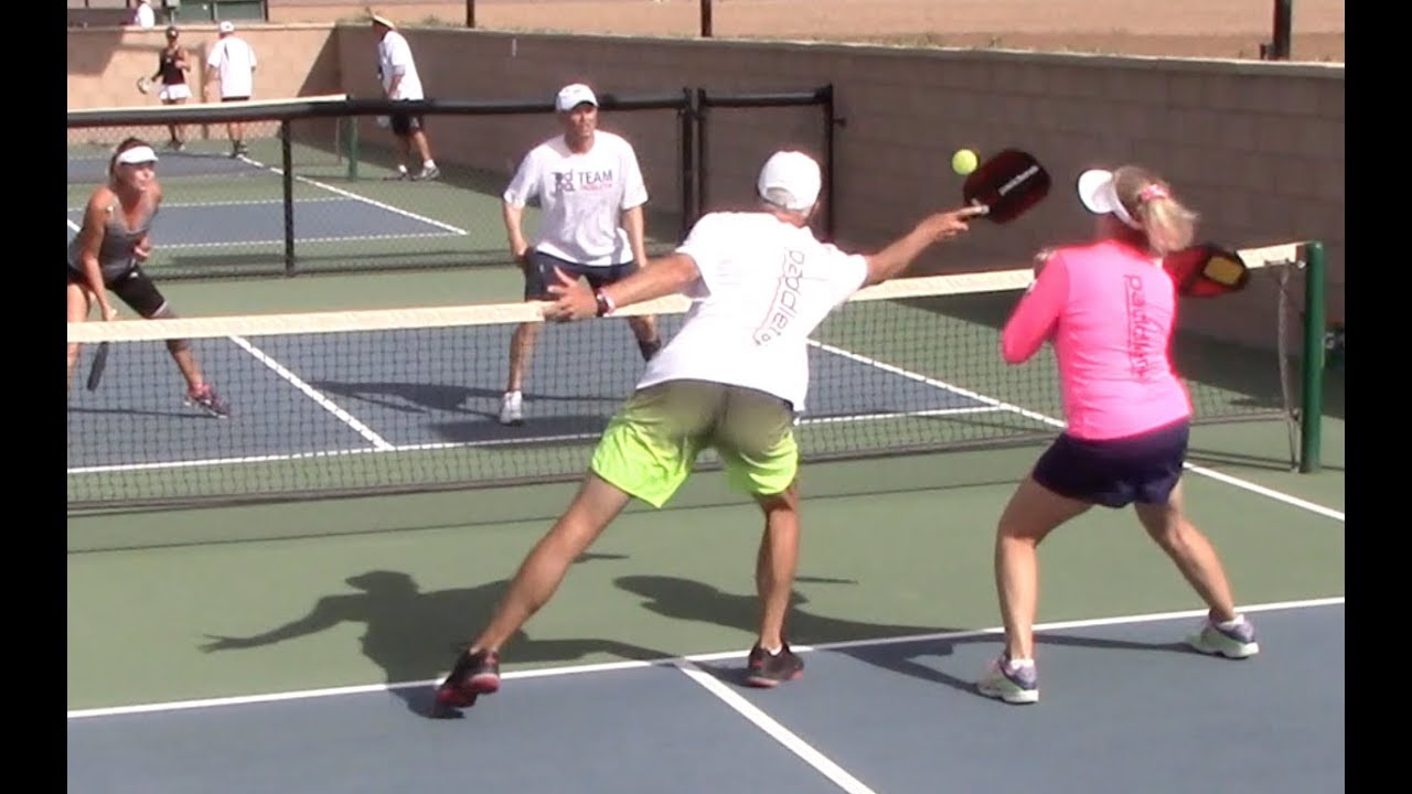 Nationals Pickleball-50+ MX 1/16 Final Scott Moore/Alex Hamner v S ...