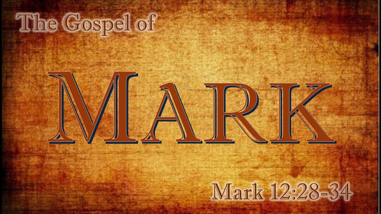 5-28-25 - Sunday Sermon - Gospel of Mark - Mark 12:28-34 - What is the ...