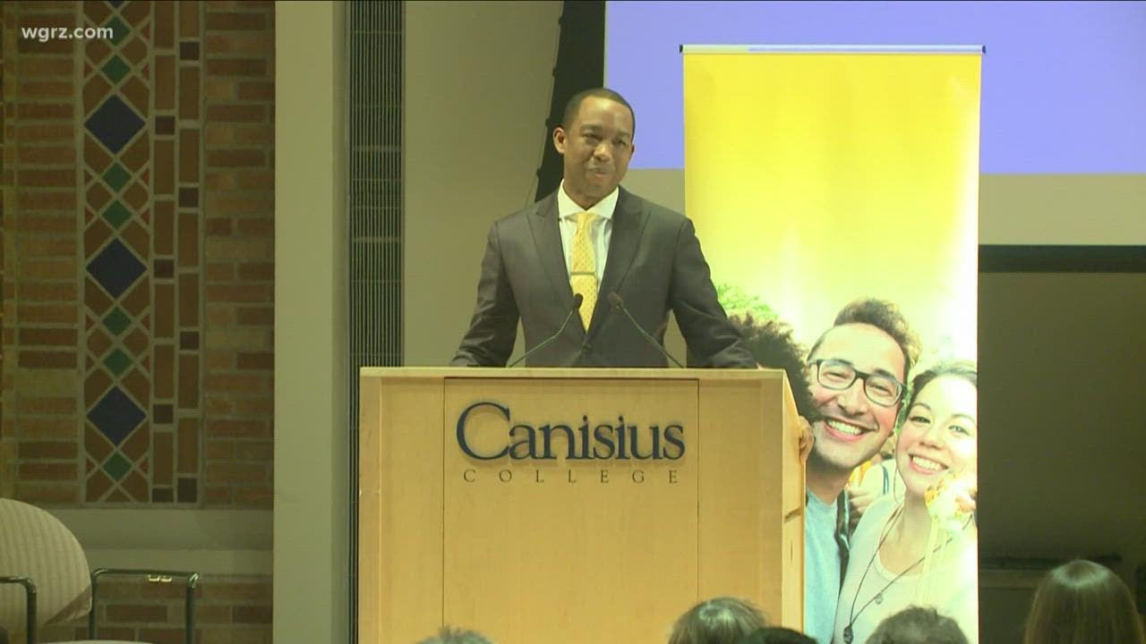 Canisius College announces new president - YouTube