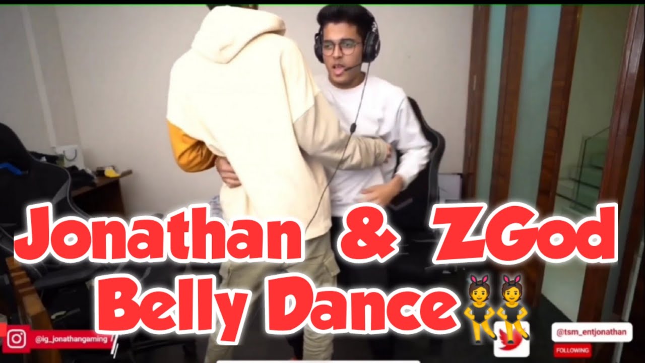 Jonathan & Zgod Belly Dance On Stream || @Jonathan_Gaming || @Zgod ...