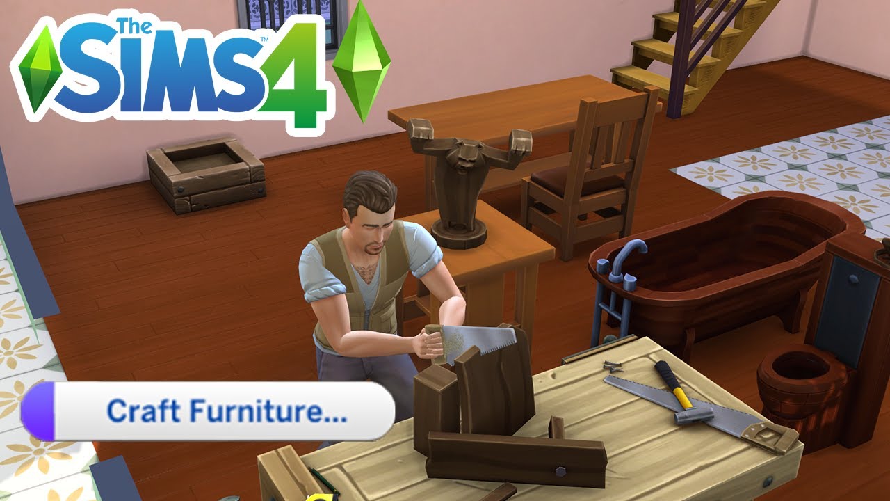 How To Make/Craft Your Own Furniture (Tutorial) - The Sims 4 - YouTube