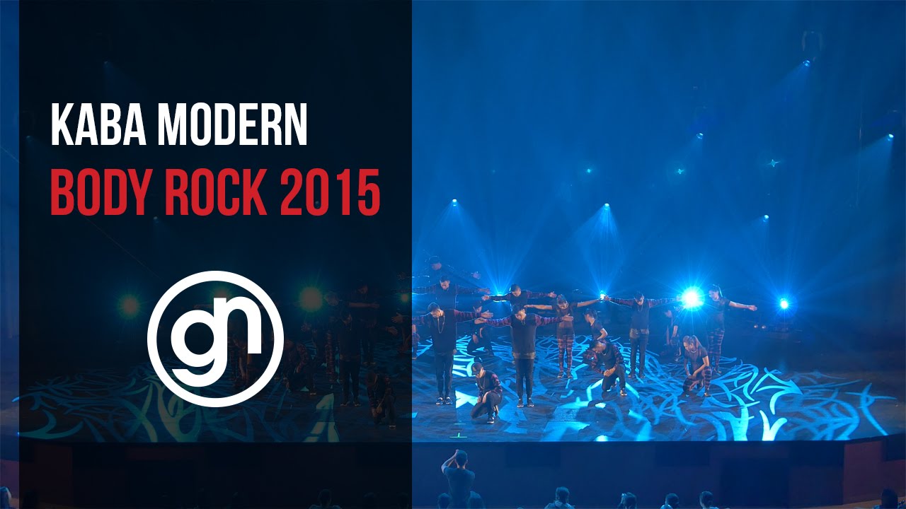 Kaba Modern - Body Rock 2015 (Official 4K) @kabamodern @geraldnonadoez ...