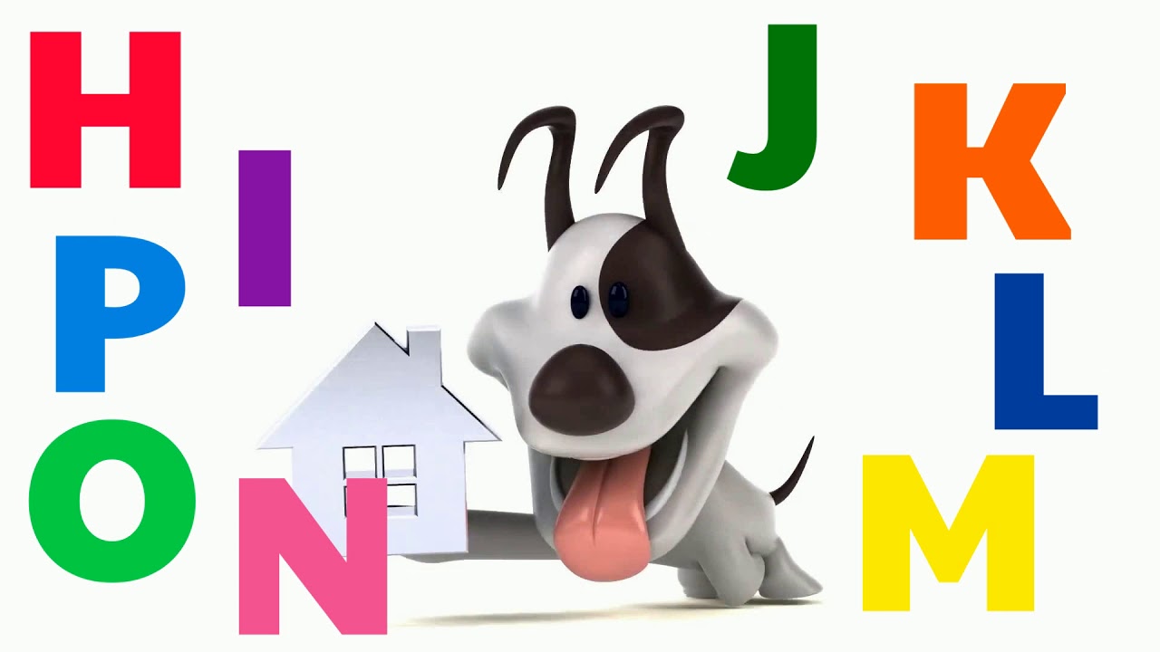 CUTE DOG ABC Song | ABCD Alphabet Song | ABC Songs for Children - ABC ...