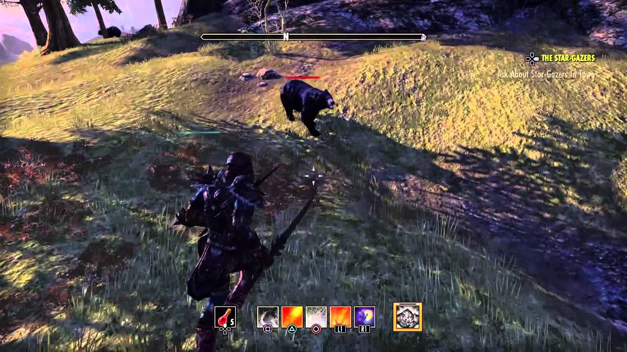 Fast way to level up Werewolf skill line (Ebonheart Pact) ESO - YouTube