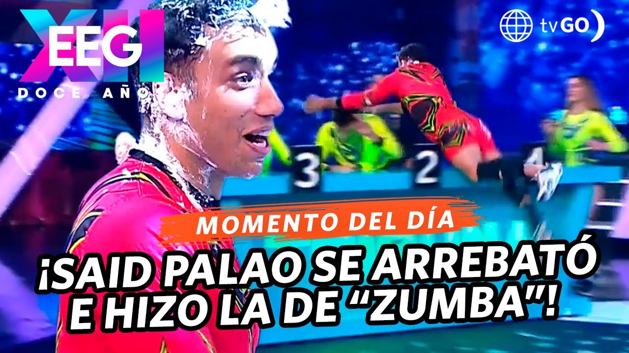 EEG 12 años: Said Palao se arrebató e hizo la de "Zumba" contra ...