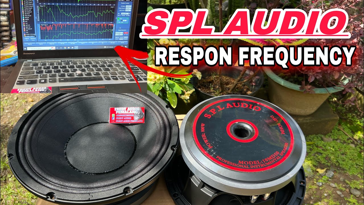 Mengukur Respon Speaker SPL AUDIO 10MD50 Memakai RTA Smartlive 8 - YouTube