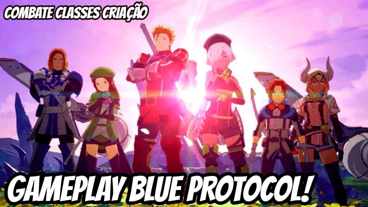 Blue Protocol - Combate, Classes, Criação, Montaria - YouTube