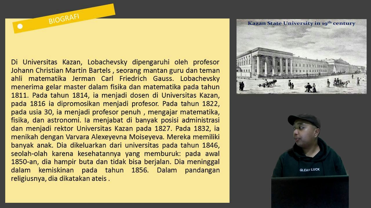 Biografi Nikolai Lobachevsky - YouTube