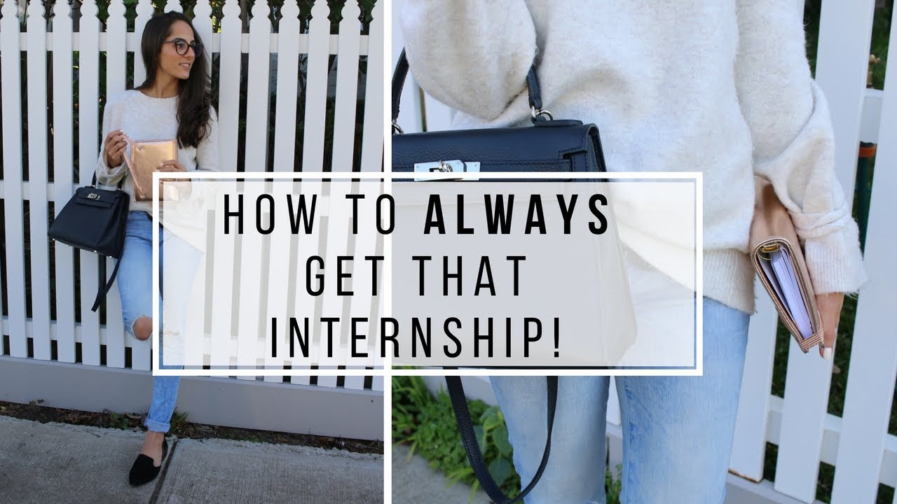 5 tips for how to get an internship! - YouTube